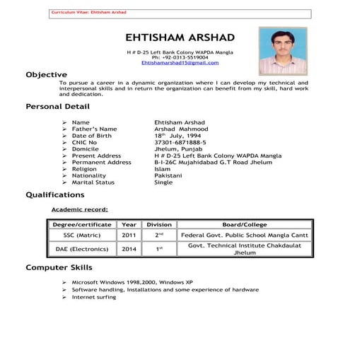 Ehtisham | DOC