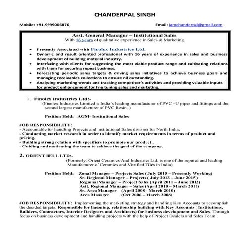 Chanderpal Singh@ | DOC