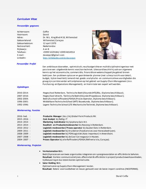 Curriculum Vitae nl.5.2.2015docx | PDF