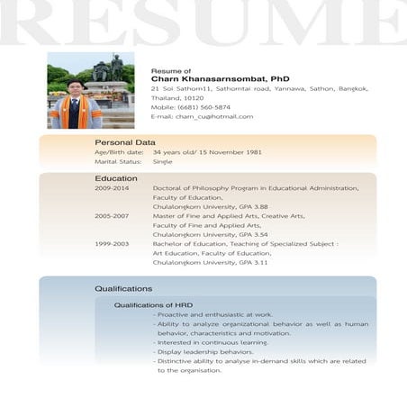 Charn Kh's resume | PDF