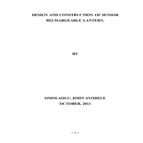 Final Year Project | DOCX