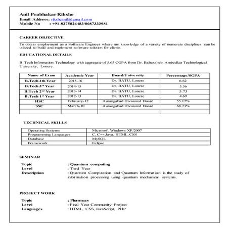 RESUME_DURGA_PRASAD | DOCX