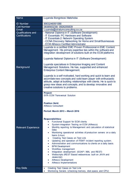 SamResumebasic | PDF