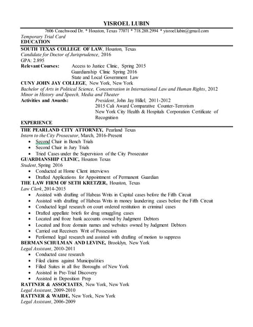 Resume_Justin_Erb | PDF