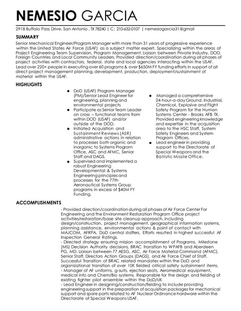 Cliff H Boutwell Resume 2015 OPS | PDF