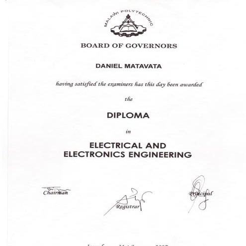 Diploma in Electrical and Electronics Engineering | PDF