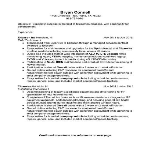 Bryan Connell 2015 - Google Docs | PDF