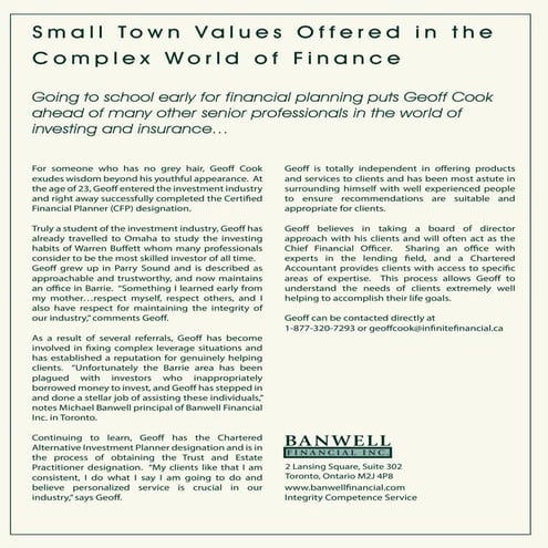 Geoff Cook article 08 14 | PDF