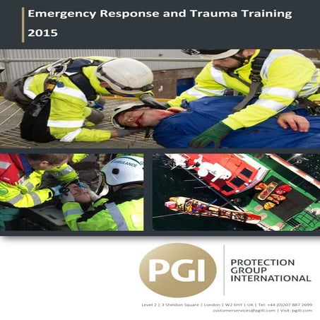 Emergency Response and trauma training | PDF
