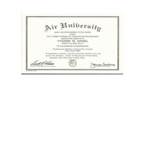 Air University diploma | PDF