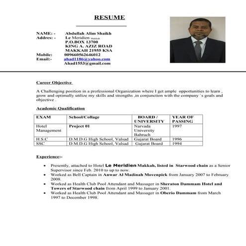 Abdullah CV 2015 new | PDF