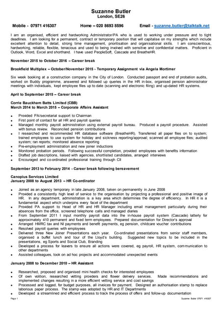 Jason Mallory CV | PDF