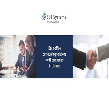 Our BPO Solutions & SBT Systems | PDF