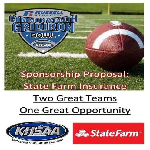 Sponsorship Proposal for State Farm Insurance | DOCX