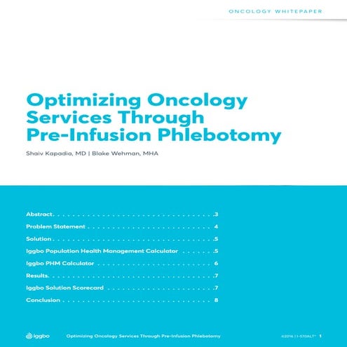 Iggbo_Oncology_whitepaper_v2 | PDF