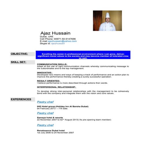 ajez cv | PDF