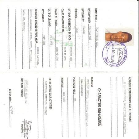 School Transcript | PDF