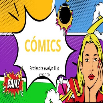 Presentación elementos y características del Cómics | PPTX