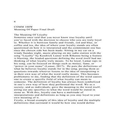 6COMM 100W Meaning Of Paper Final DraftThe Meaning O.docx