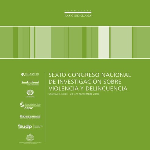 6º congreso de violencia chile | PDF | Crime & Harmful Acts to ...