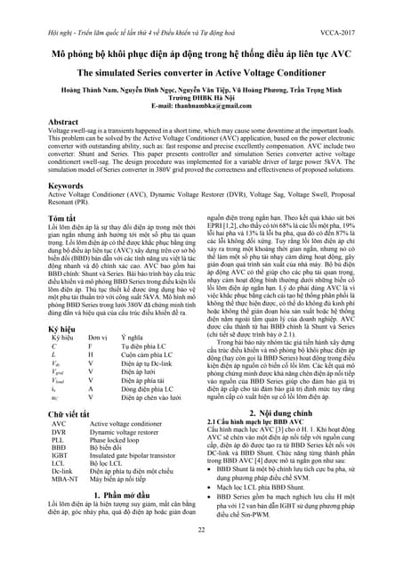 Luận văn: Nghiên cứu bù công suất phản kháng cho lưới trung áp và áp ...