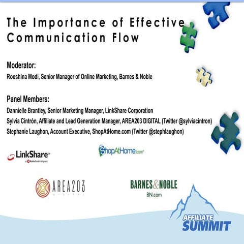 The Importance of Effective Communication Flow | PPTX | Advertising ...