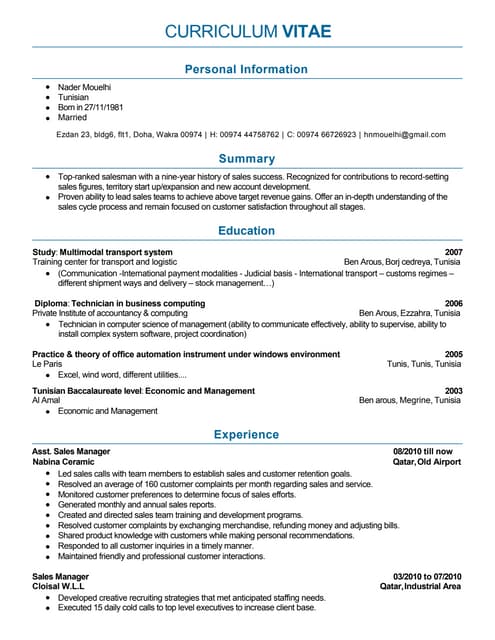 Randy Salonga CV 2015 | PDF