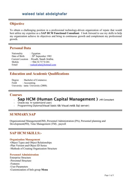 Ansar Bio Data | PDF