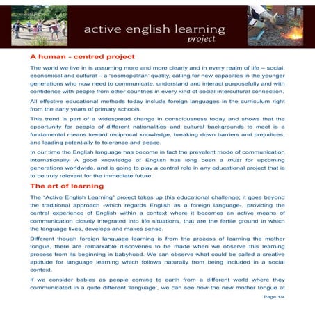 AEL project-prospectus-text | PDF