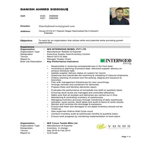 Store-Incharge-Resume | DOCX