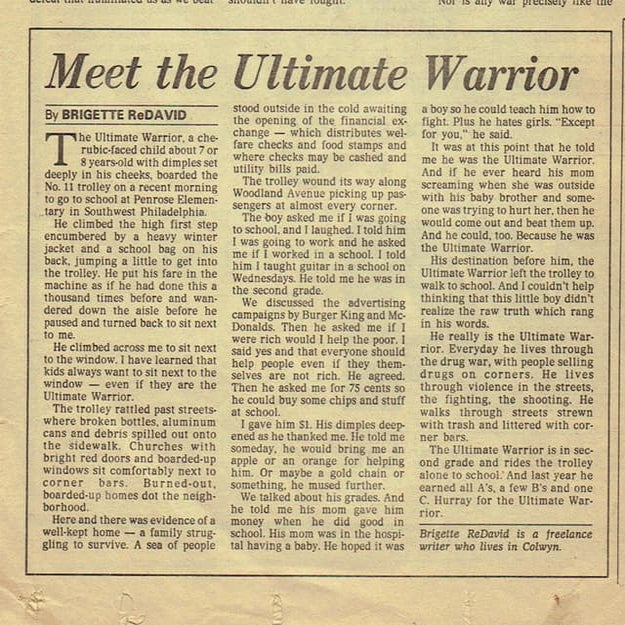 Ultimate Warrior Inquirer | PPT