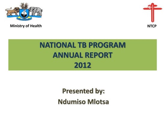 Yemen National Tuberculosis Program .ppt