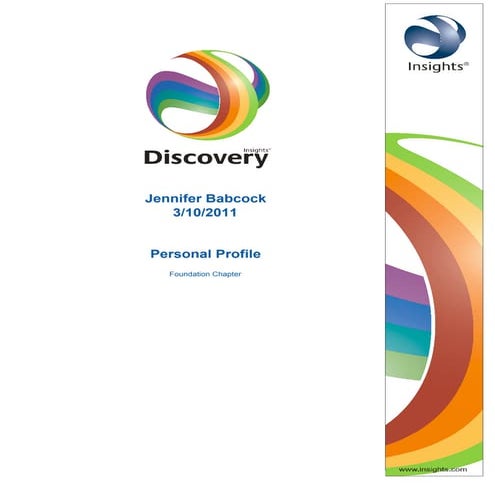Insights Profile | PDF