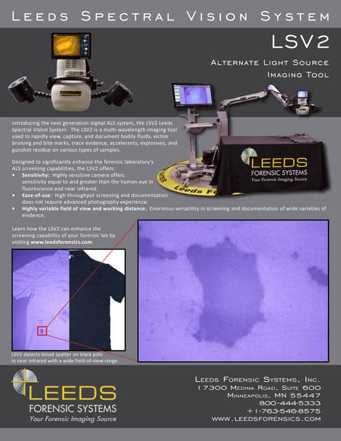 Video Spectral Comparator(VSC 6000/HS) For Questioned Documents ...