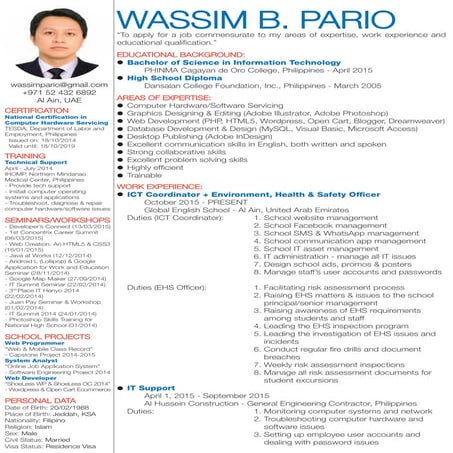 Wassim Pario | PDF