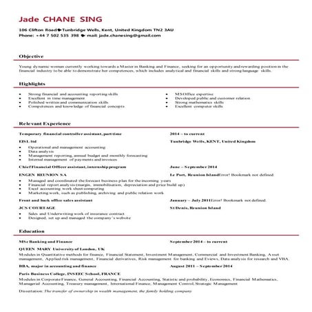 Kevin Rogers Resume. | DOCX
