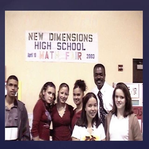 New Dimensions High School Math Fair 2003 | PPTX