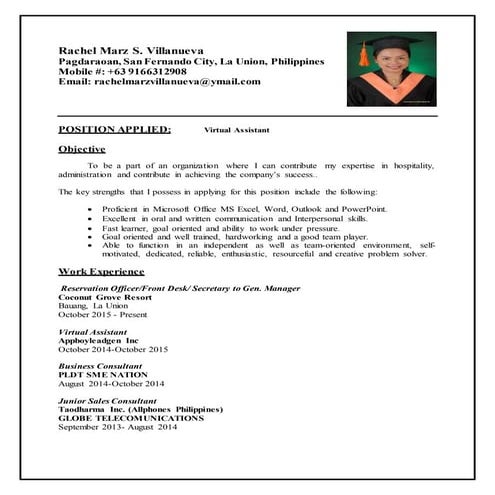 CV - Rachel (1) | DOCX