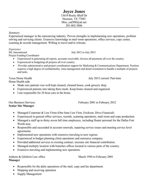 Judith Brodie - RESUME | PDF