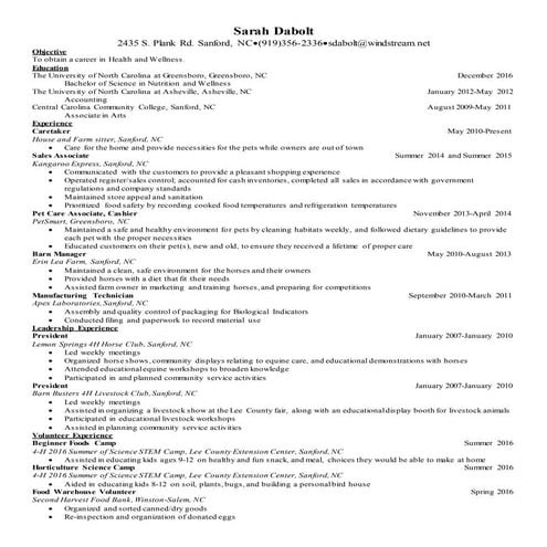 ResumeVirginiaSGreene | DOCX