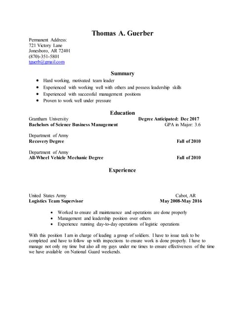 Graham.Benjamin Resume | PDF
