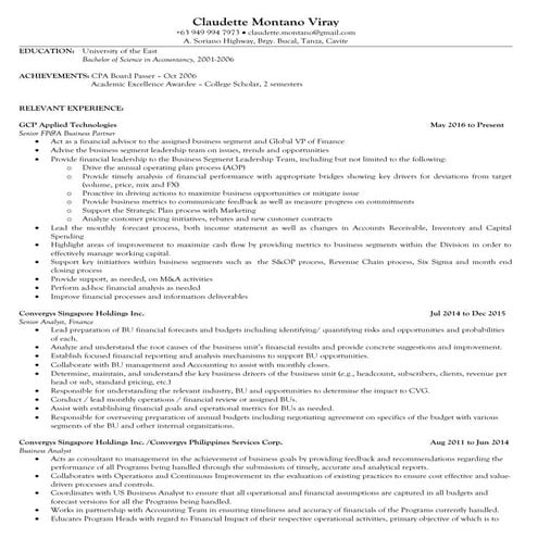 Claudette M. Viray_Resume | DOC