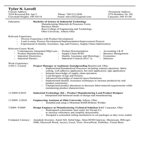 CV_Mark Anthony De Jesus | DOC