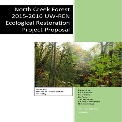 NorthCreekForestUWRENFinalProposal | DOCX