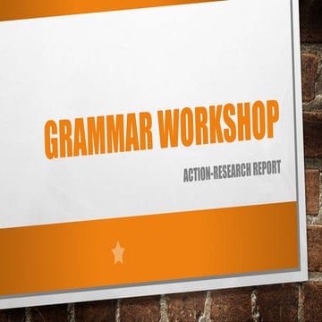 Grammar Presentation | PPT