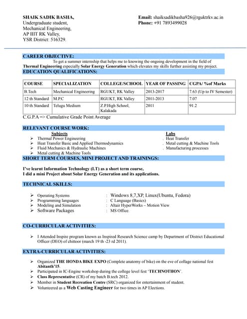 prashant resume | PDF