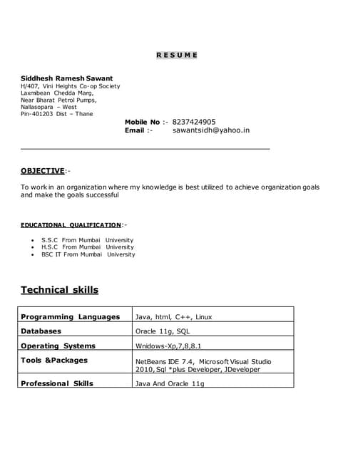 Resume_Shubham | PDF