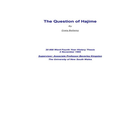 hajime | PDF
