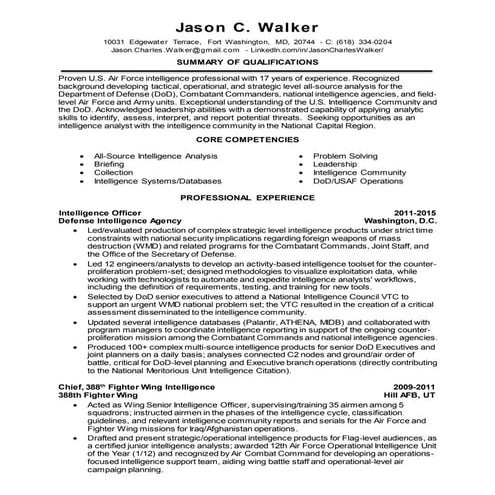 WalkerJ- Analysis Resume Word Docv2U9Jul | DOCX