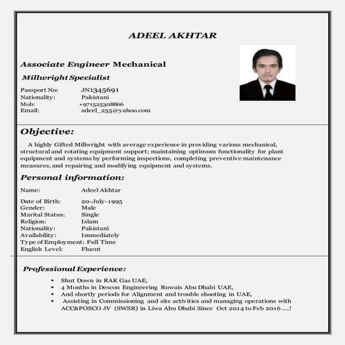 Adeel CV | DOCX